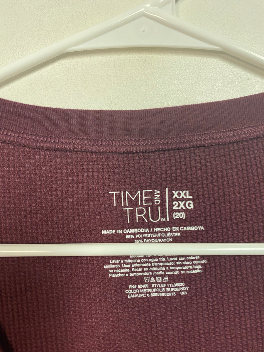 Women’s XXL Time & Tru Shirt – Thrift2U